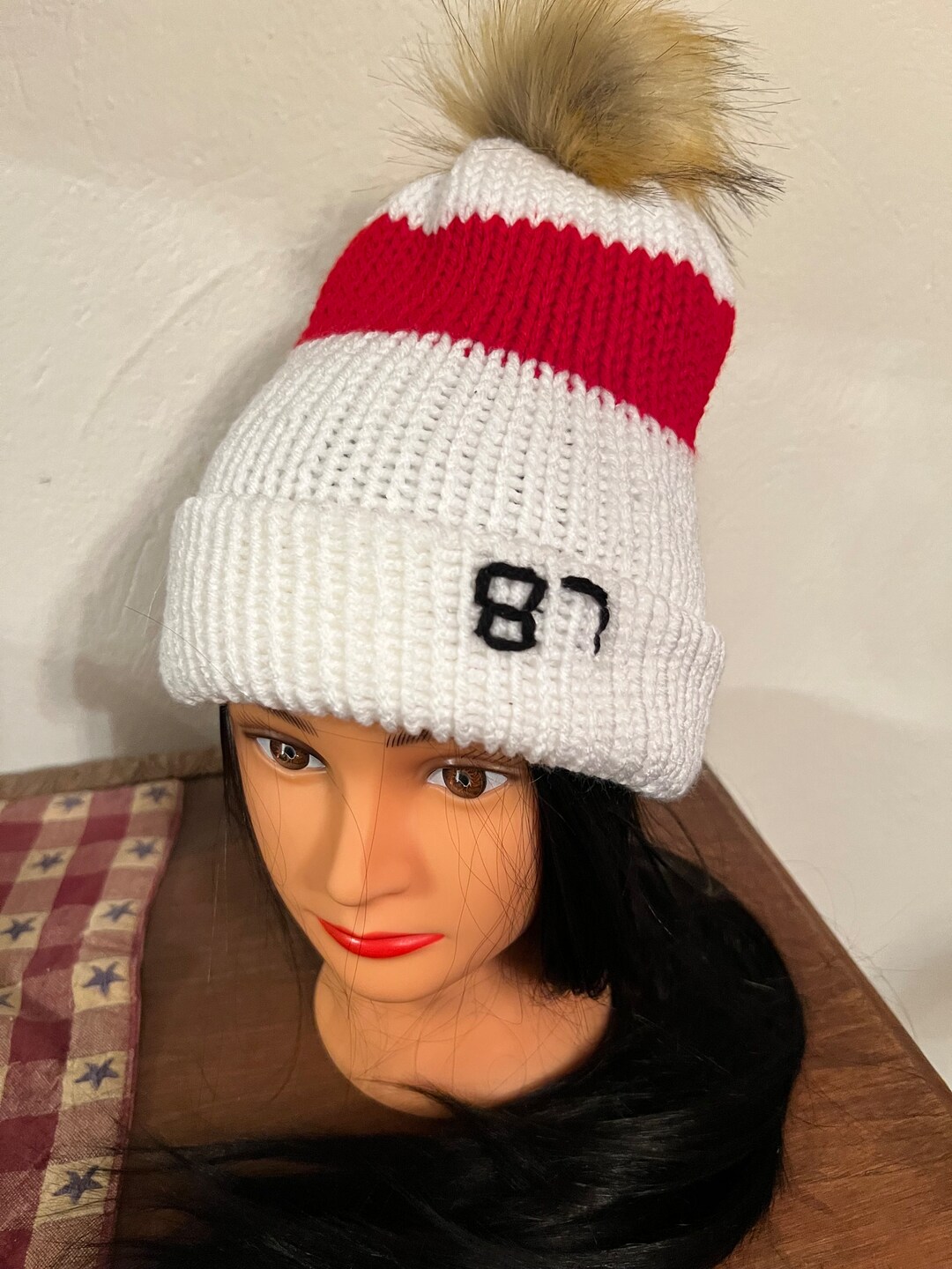 Knitted Ski Hat, Ski Hat, Knitted Beanie, Winter Hat, Hat, Knitted Hat ...