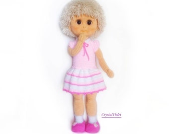 Hannah Doll Pattern - Etsy UK