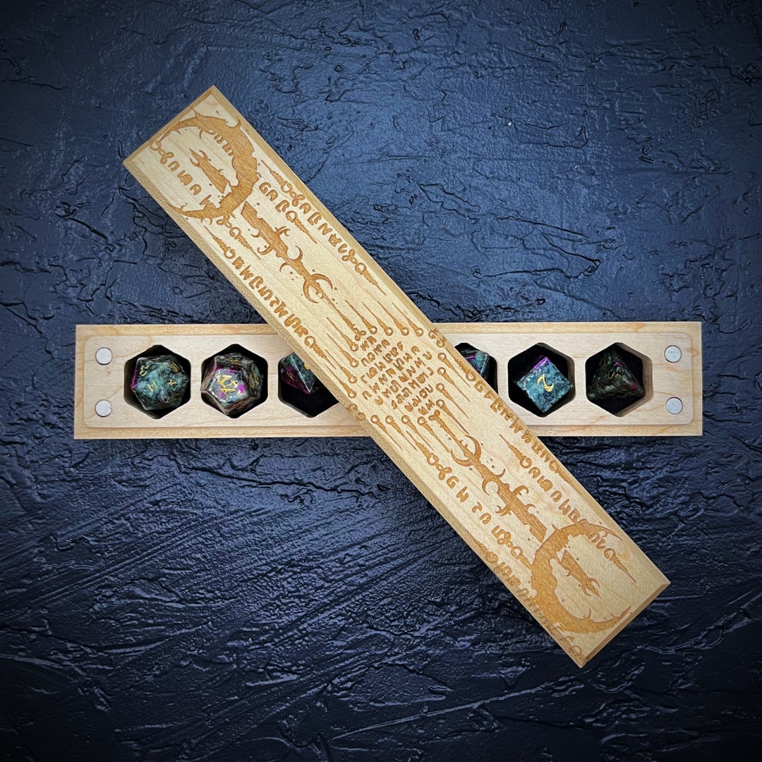 Dice Box | Moon & Runes - Etsy