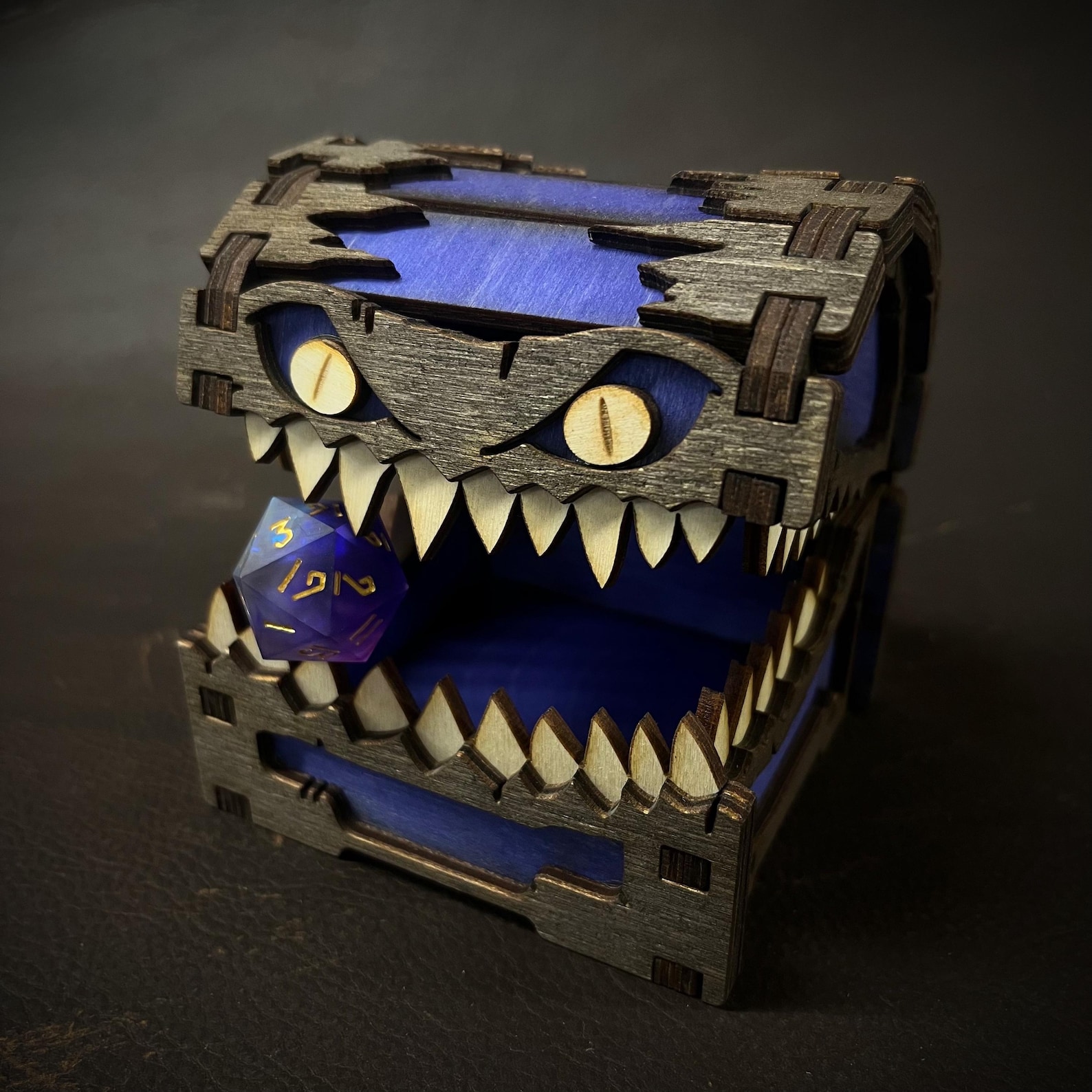 Mimic Dice Box | Dice Jail | DND Gift - Etsy