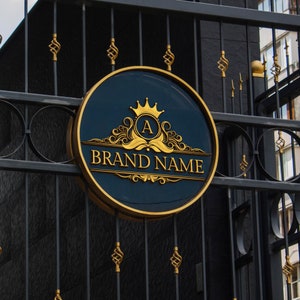 Logo Design, Luxury Logo, Royal Logo, Custom Logo Design, Hotel Logo ...