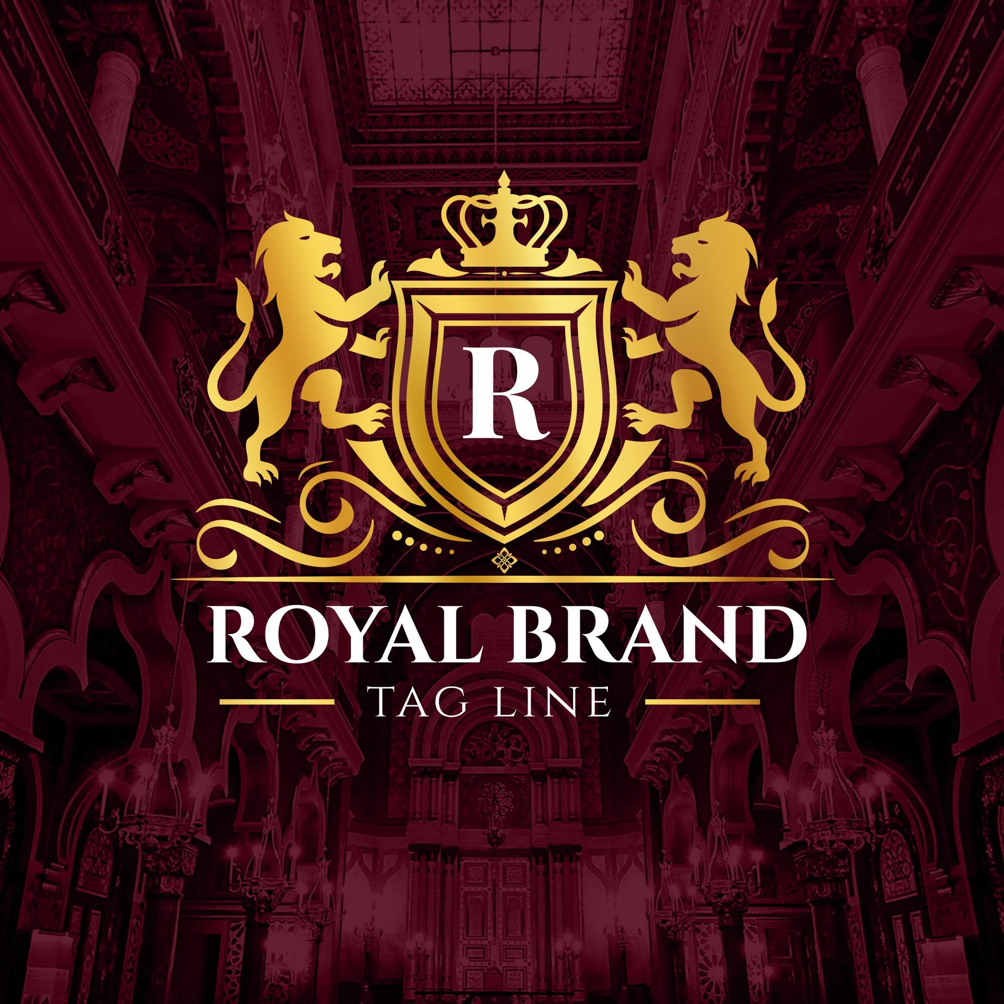 Logo Design, Custom Logo Design, Royal Logo, Hotel Logo, Instagram Logo ...