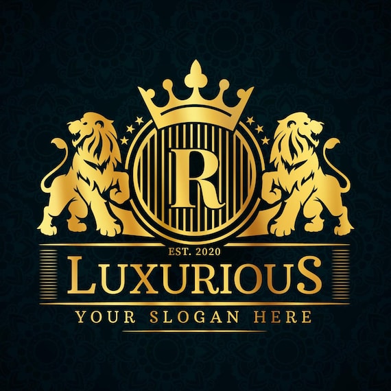 Logo Design Luxury Logo Royal Logo Custom Logo Design - Etsy