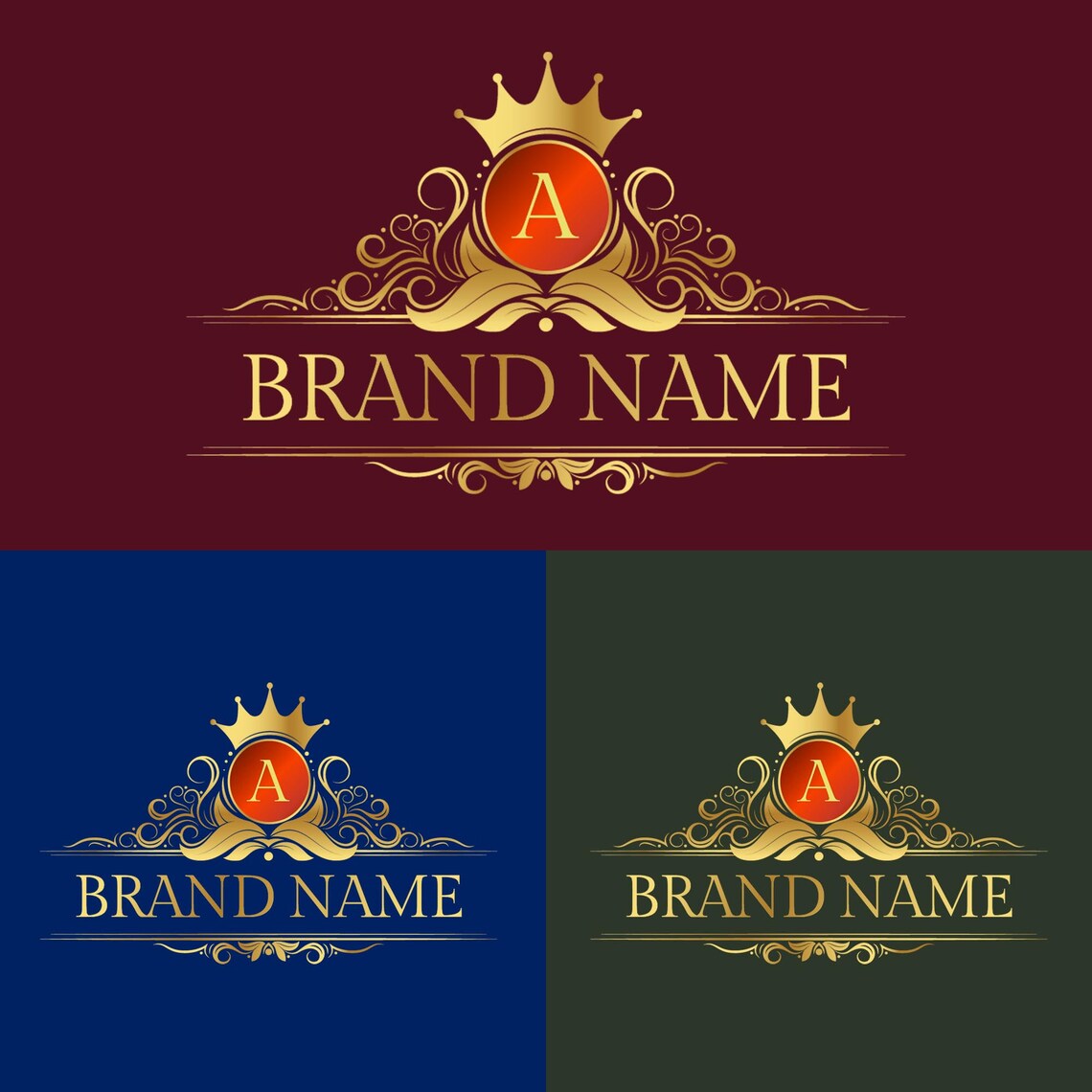 Logo Design, Luxury Logo, Royal Logo, Custom Logo Design, Hotel Logo ...