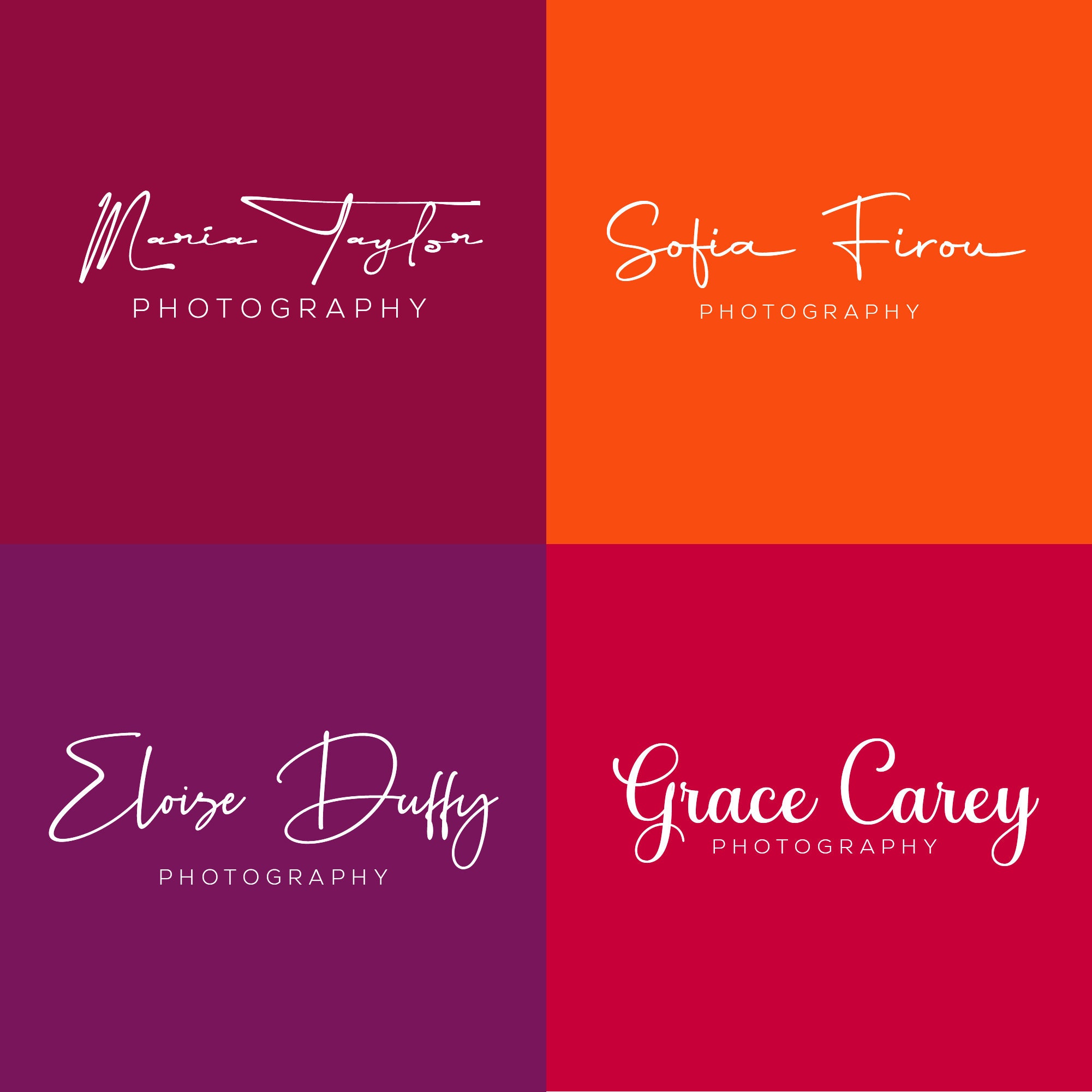 Signature Logo Design, Signature Logo, Personalized Handwritten Style ...