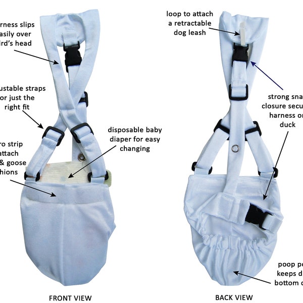 Duck Diaper Harness - Etsy