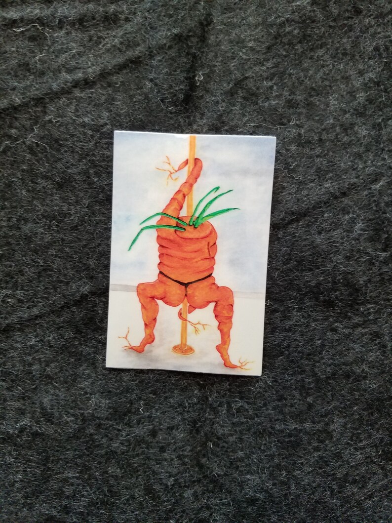 Dancing Carrot Sticker | Etsy