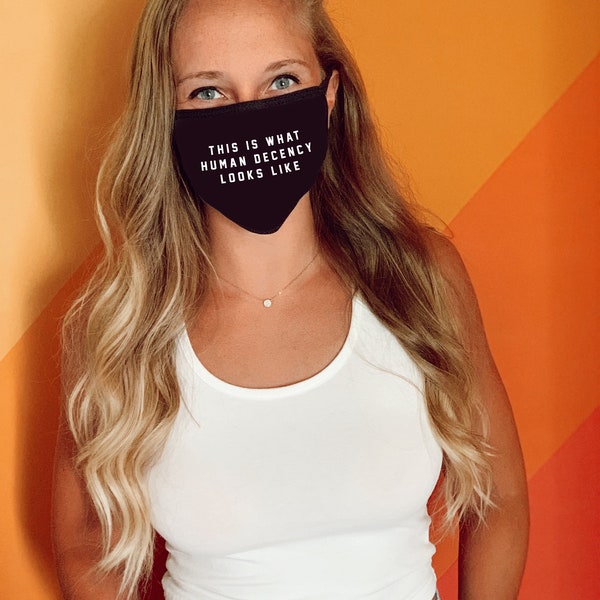 Mask That Looks Like Face - Etsy