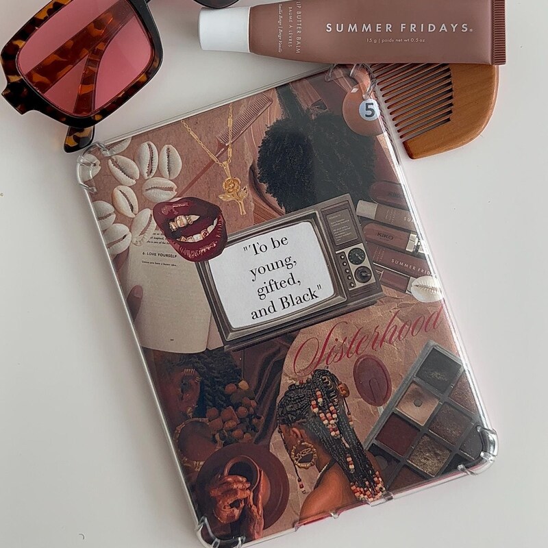 Black Girl Kindle Insert - Etsy