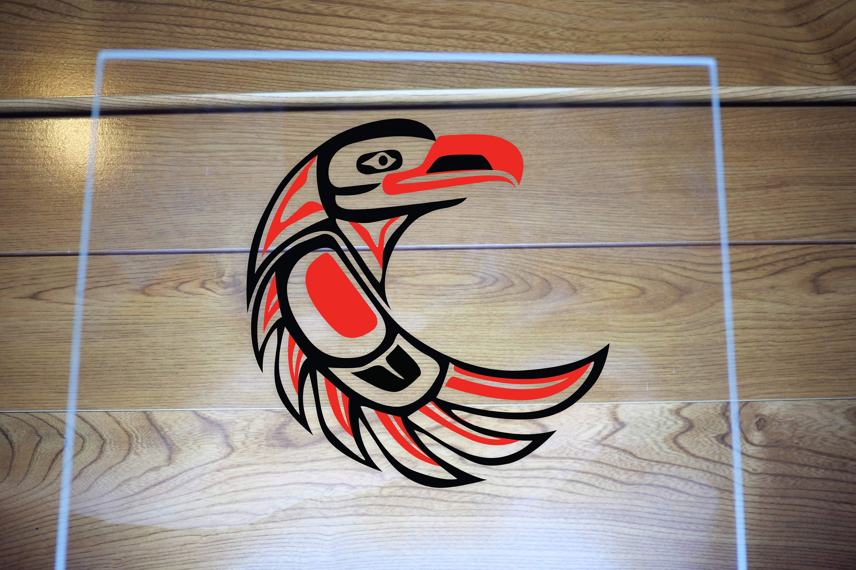 Eagle Haida Decal, Sticker, High Quality PVC, Sustainable Laptop ...