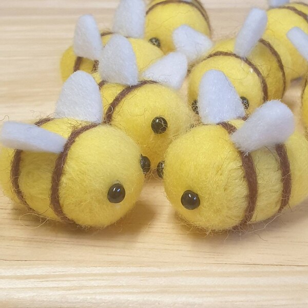 Felt Bee - Etsy