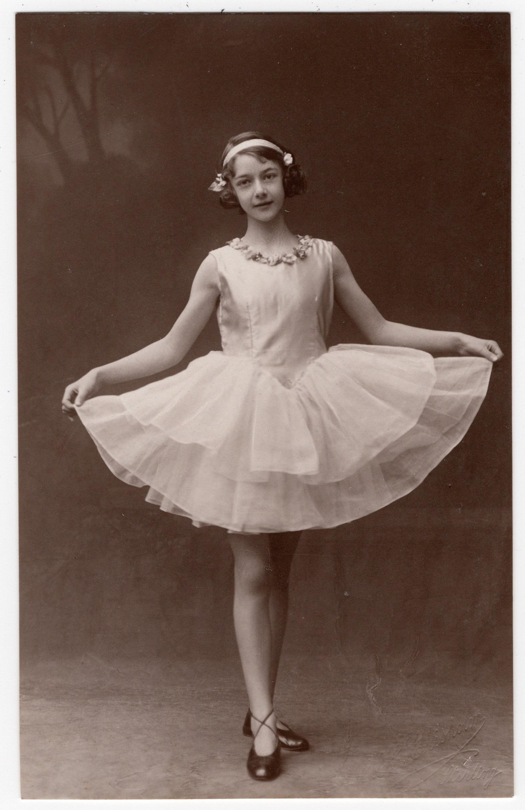 Vintage Ballet Photo 'ballet Dancer' Beautiful Young Dancer, Ballet ...