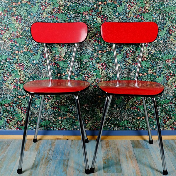 Red Retro Kitchen - Etsy