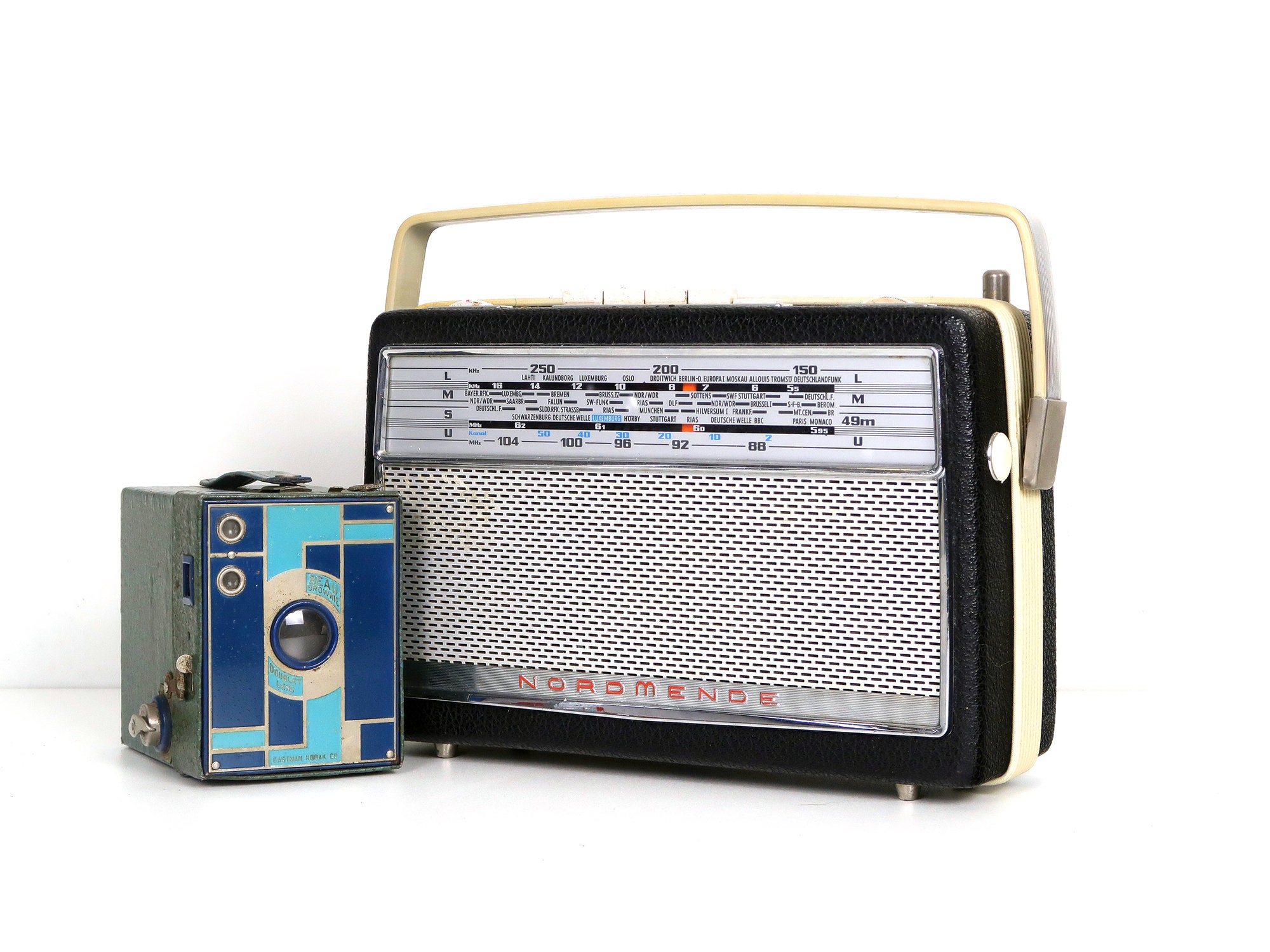 Vintage 1960's Nordmende Transita Spezial Transistor Radio Rare Late ...