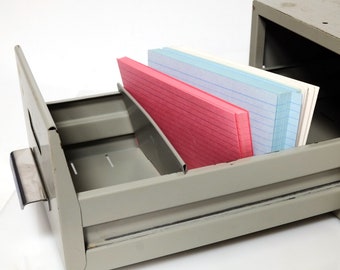 Index Card File Drawer - Etsy