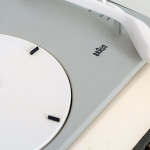 BRAUN PC3 SV Turntable With Amplifier Dieter Rams and W. Wagenfeld Good ...