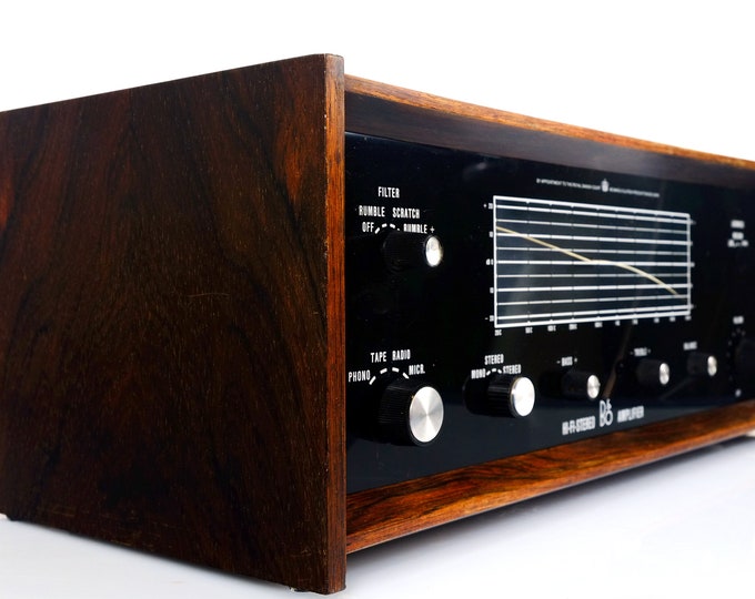 B&O High Fidelity Stereo Tube Amplifier 610 Danish Design Vintage ...