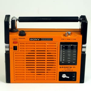 Vintage Sony Sports 11 All Weather Radio CF-111B Sportsradio - Etsy