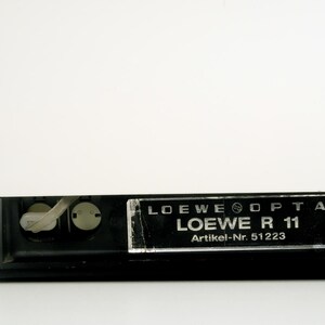 Classic 70s Radio Loewe Opta R11 Line-2001 White Black Radio POPART ...