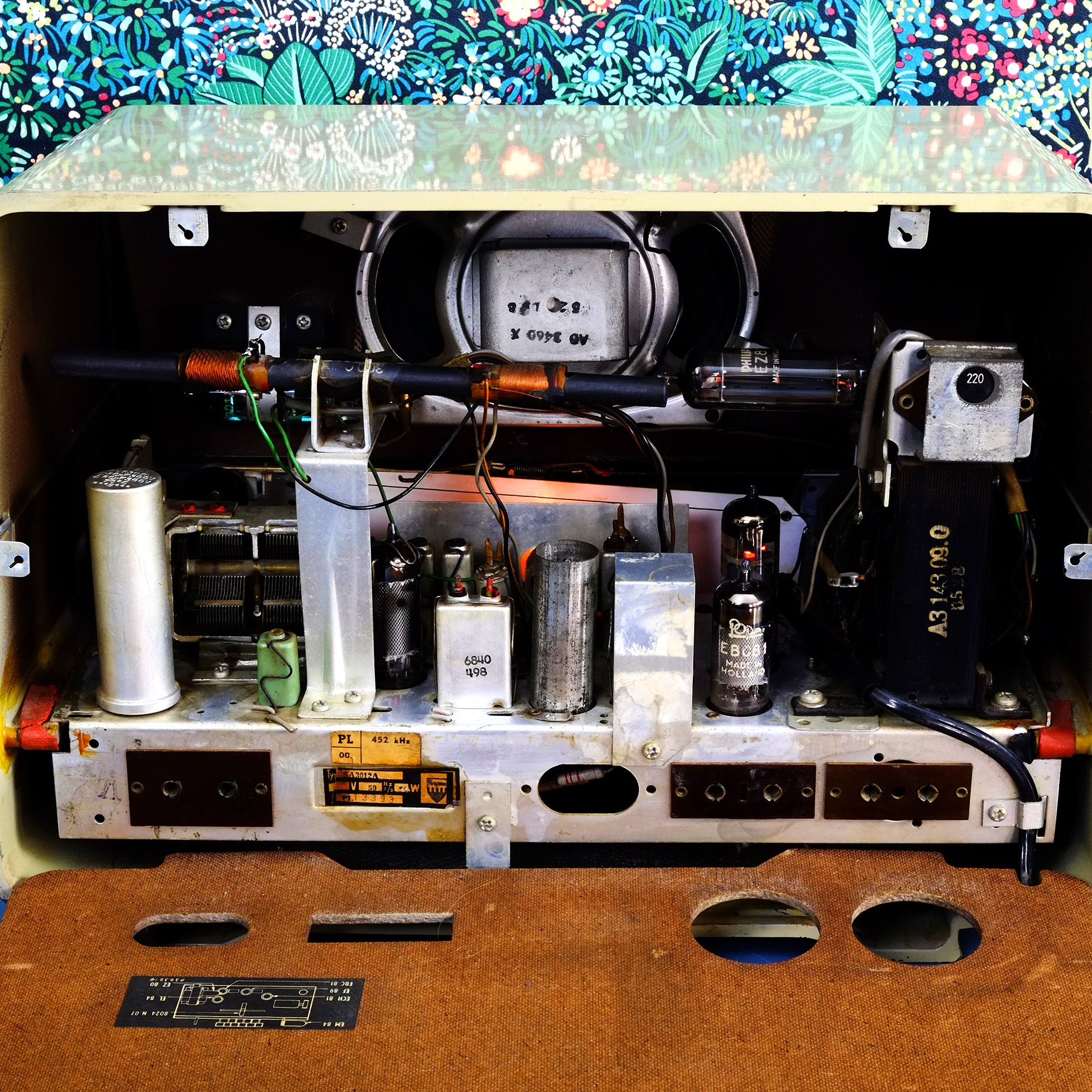 Aristona SA3012A Tube Amplifier Receiver Plastic Cabinet 1960s Tube ...