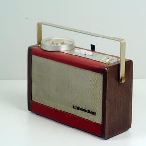 Vintage Sony TR 7350L Radio AM 1960s Sony Ireland Shannon Longwave and ...
