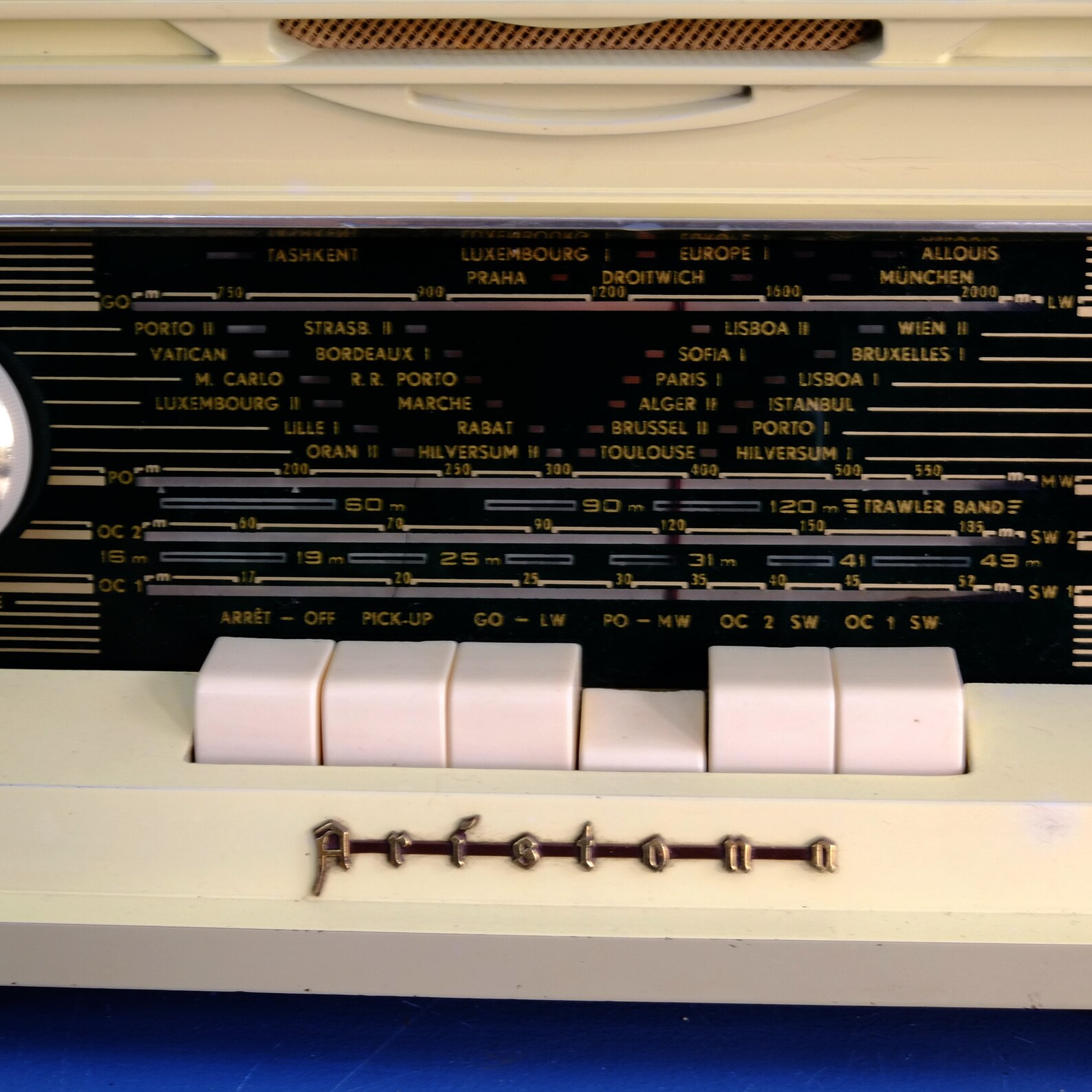 Aristona SA3012A Tube Amplifier Receiver Plastic Cabinet 1960s Tube ...