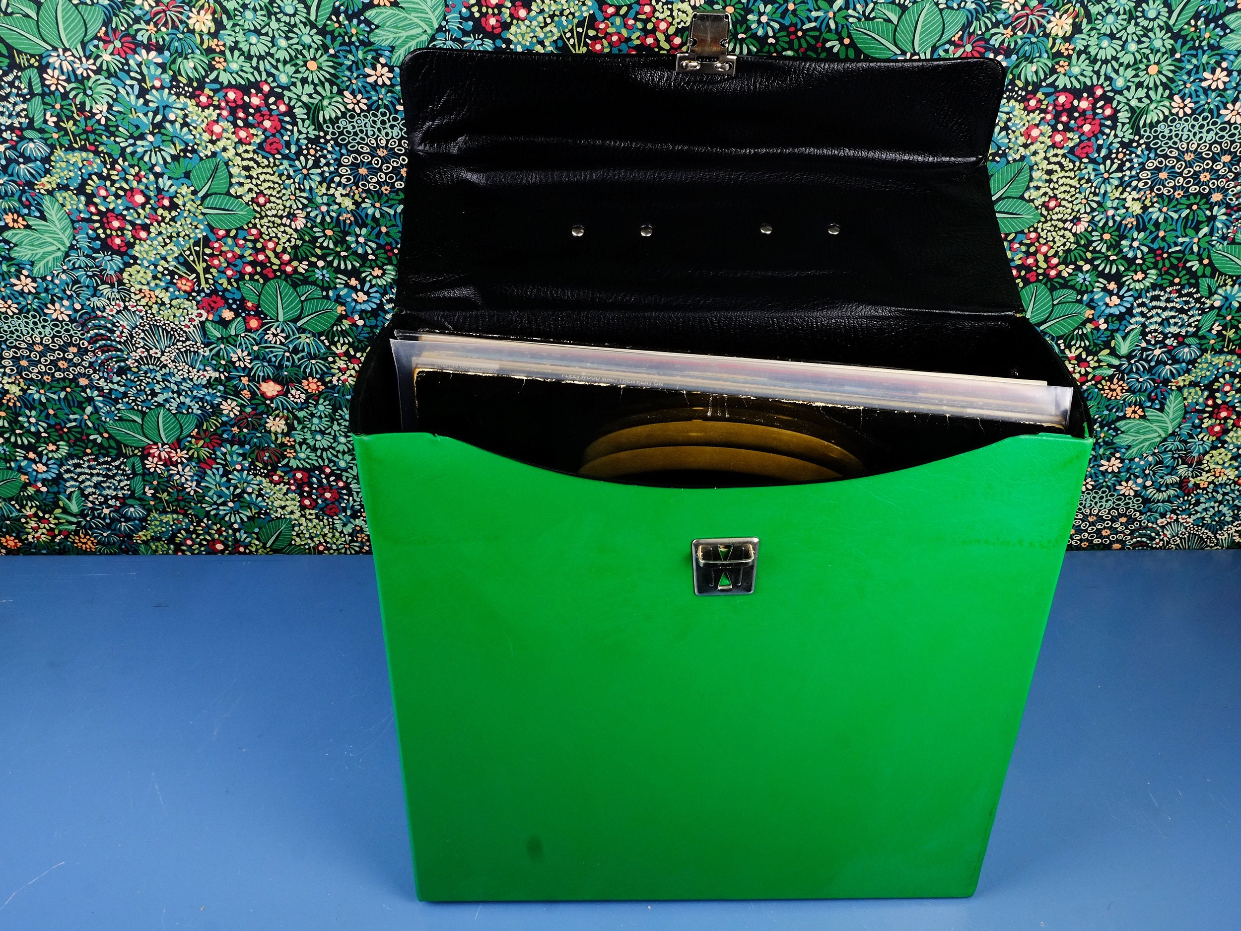 Vintage 1950s Lp Record Carry Case 33 Rpm Vinyl Singles - Etsy