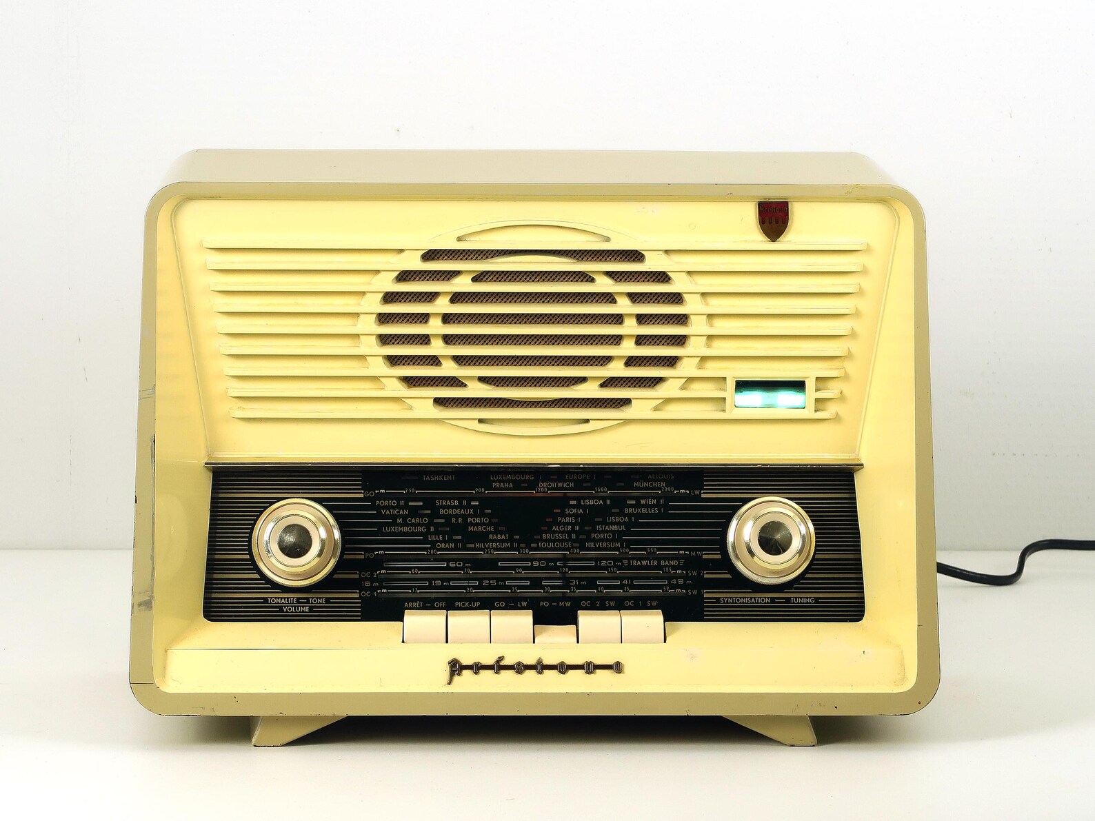 Aristona SA3012A Tube Amplifier Receiver Plastic Cabinet 1960s Tube ...
