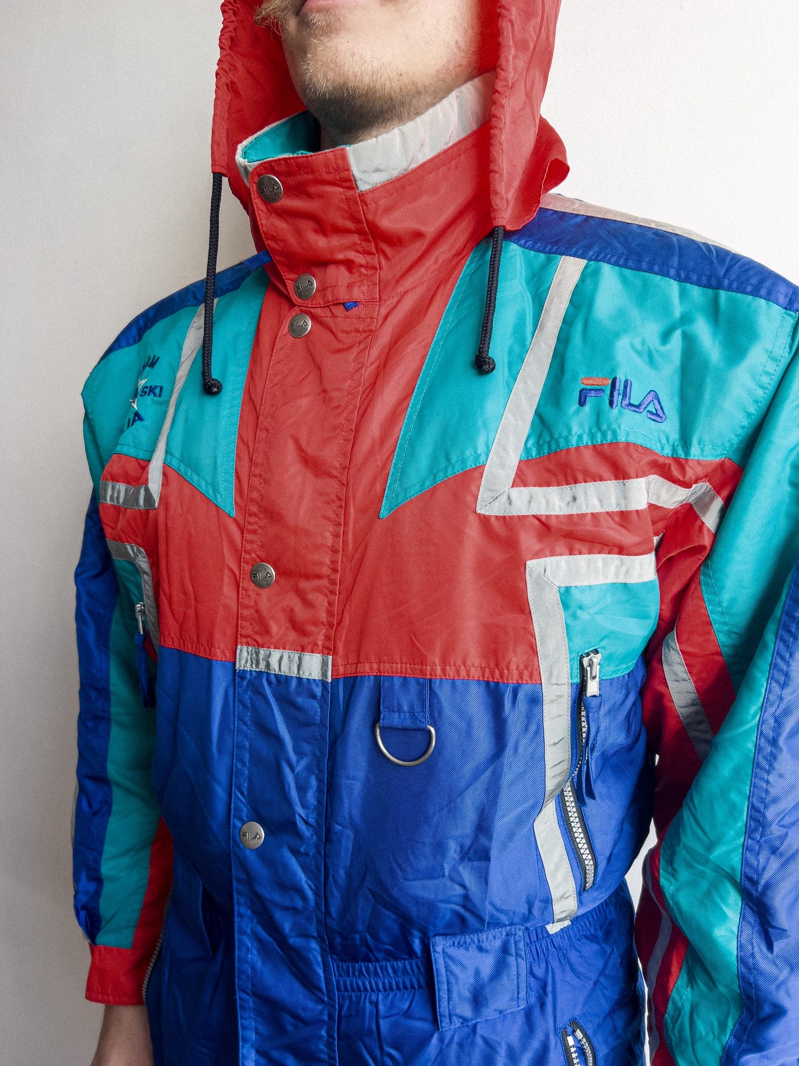 Vintage FILA Unisex Ski Suit / 90s Italian Ski Team Full Skiing ...