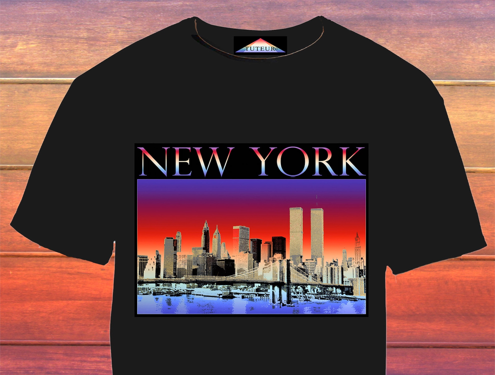 NY Skyline T-shirt New York City T-shirt World Trade - Etsy UK