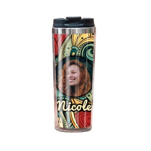 Photo Travel Mug Personalised Gift Travel Mug Any Photo and Text ...