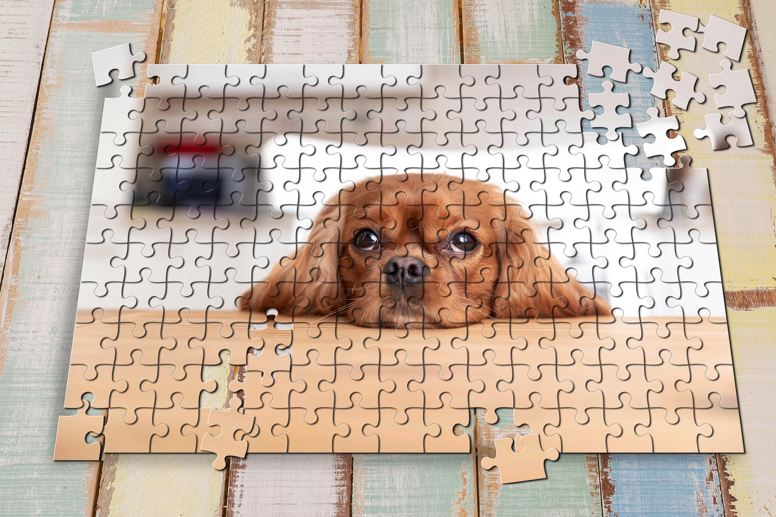 Personalised A3 Pet Jigsaw Puzzles Adored Dog Photo Puzzles - Etsy UK