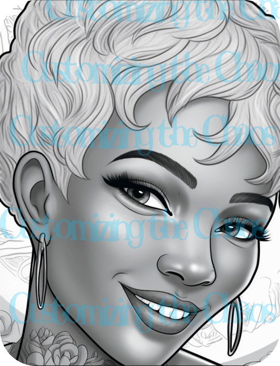 Kayla Coloring Page - Etsy