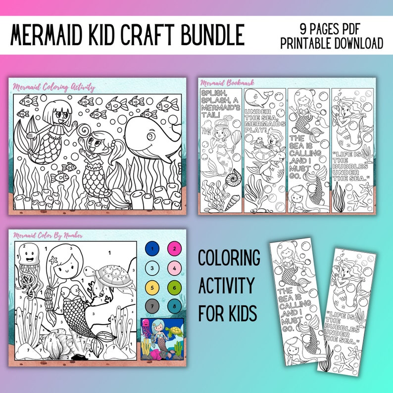 Mermaid Crafting Kits - Etsy