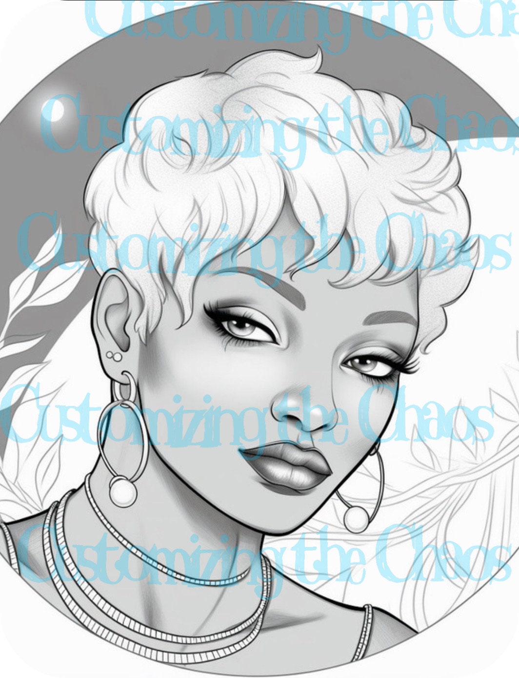 Jamila Coloring Page - Etsy