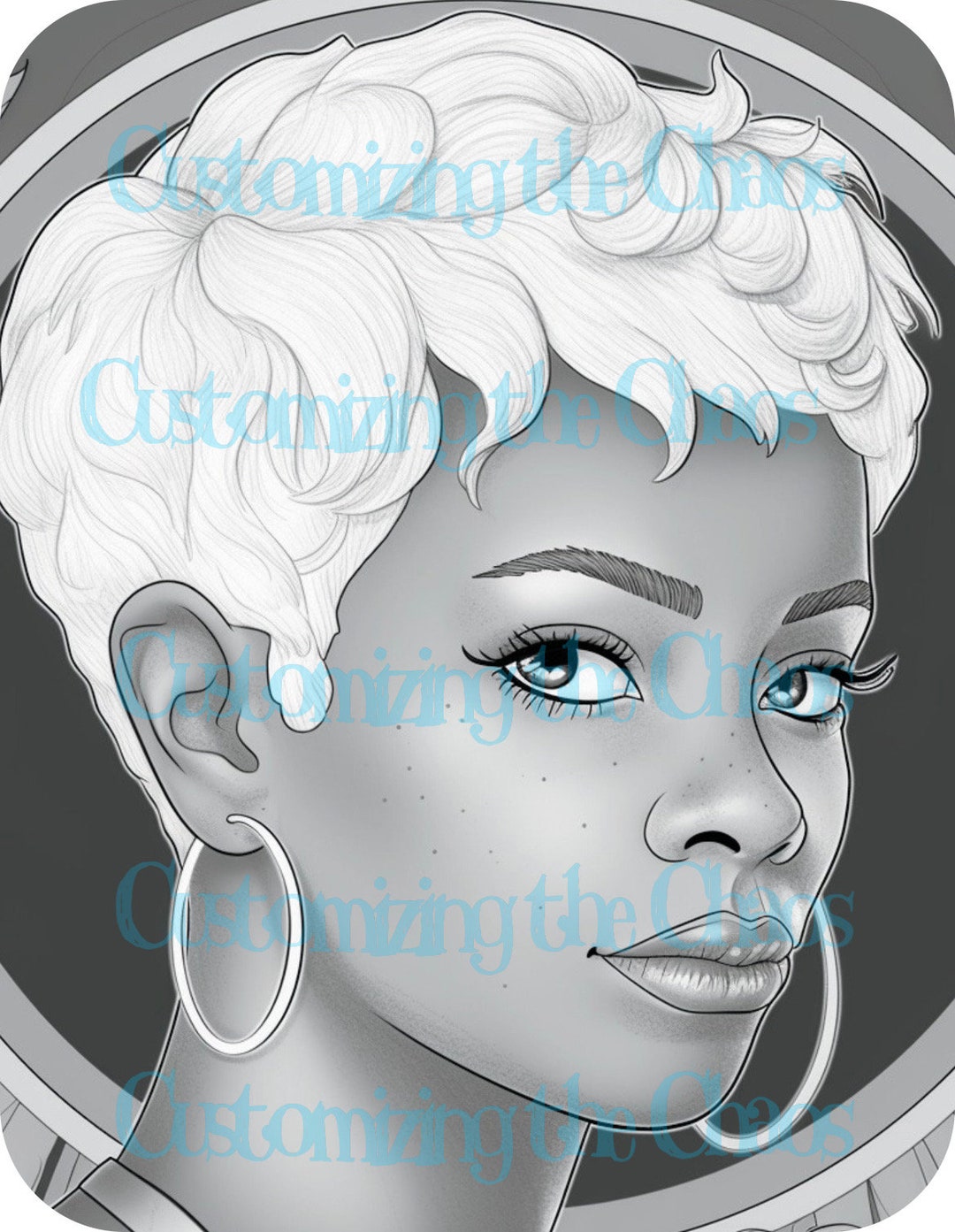 Leila Coloring Page - Etsy