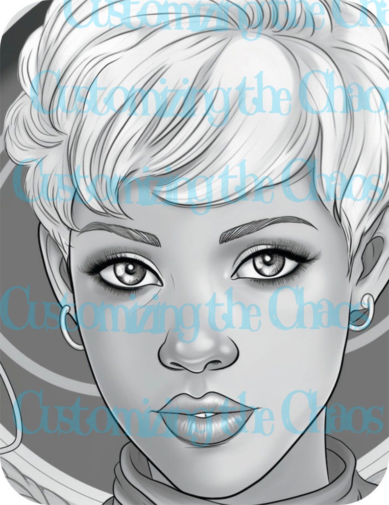 Mya Coloring Page - Etsy