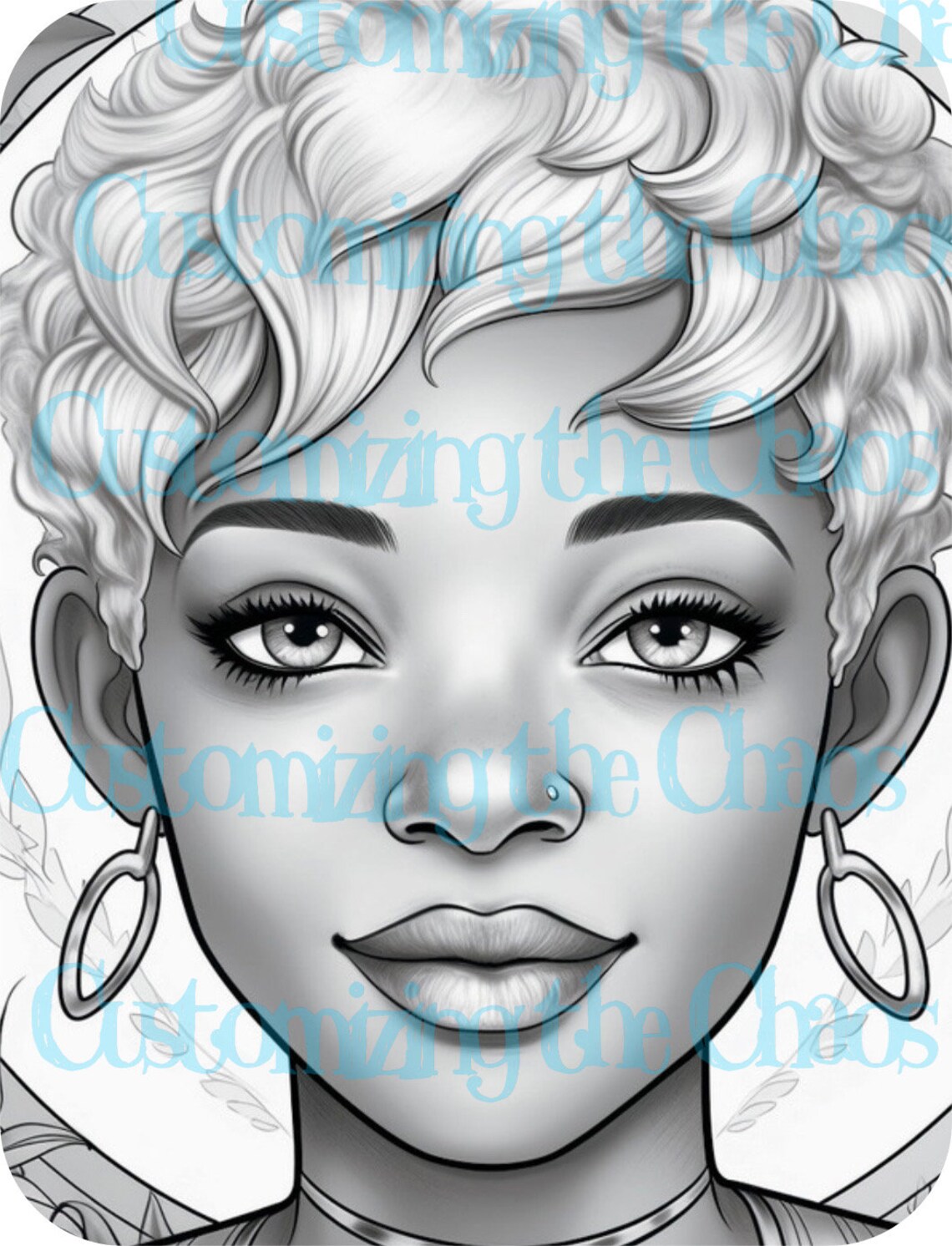 Keya Coloring Page - Etsy