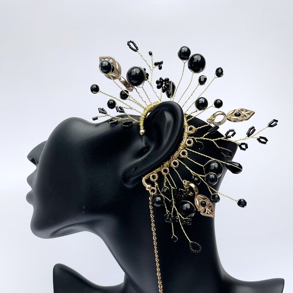 Gothic Ear Cuff - Etsy