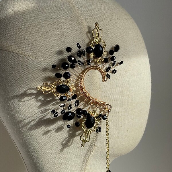 Gothic Ear Cuff - Etsy