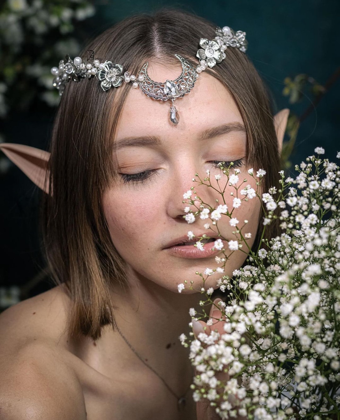 Elven Circlet Wedding Headpiece Woodland Elf Tiara Elven Crown Tiara ...
