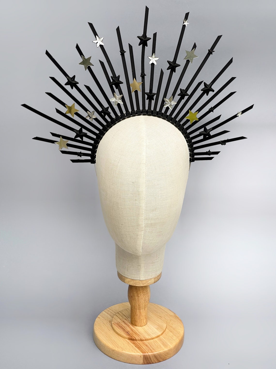 Stars Halo Crown Gold Galaxy Halo Crown Celestial Crown - Etsy