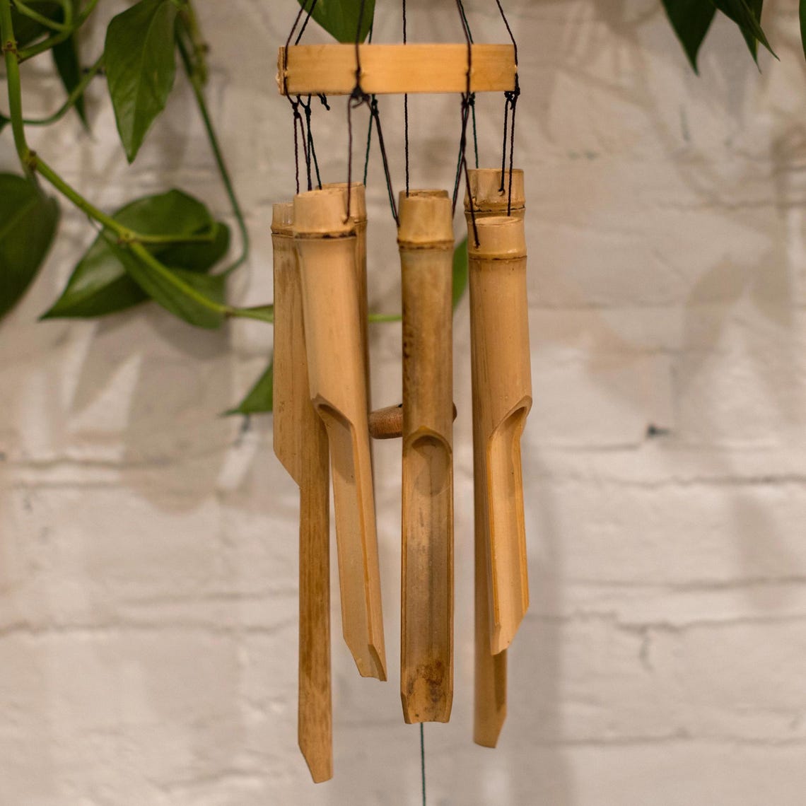 Bamboo Circle Wind Chimes - Etsy