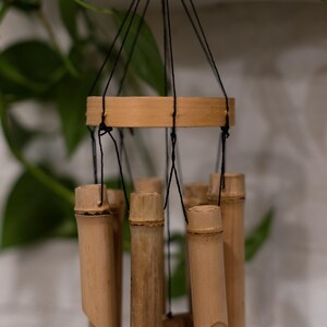 Bamboo Circle Wind Chimes - Etsy