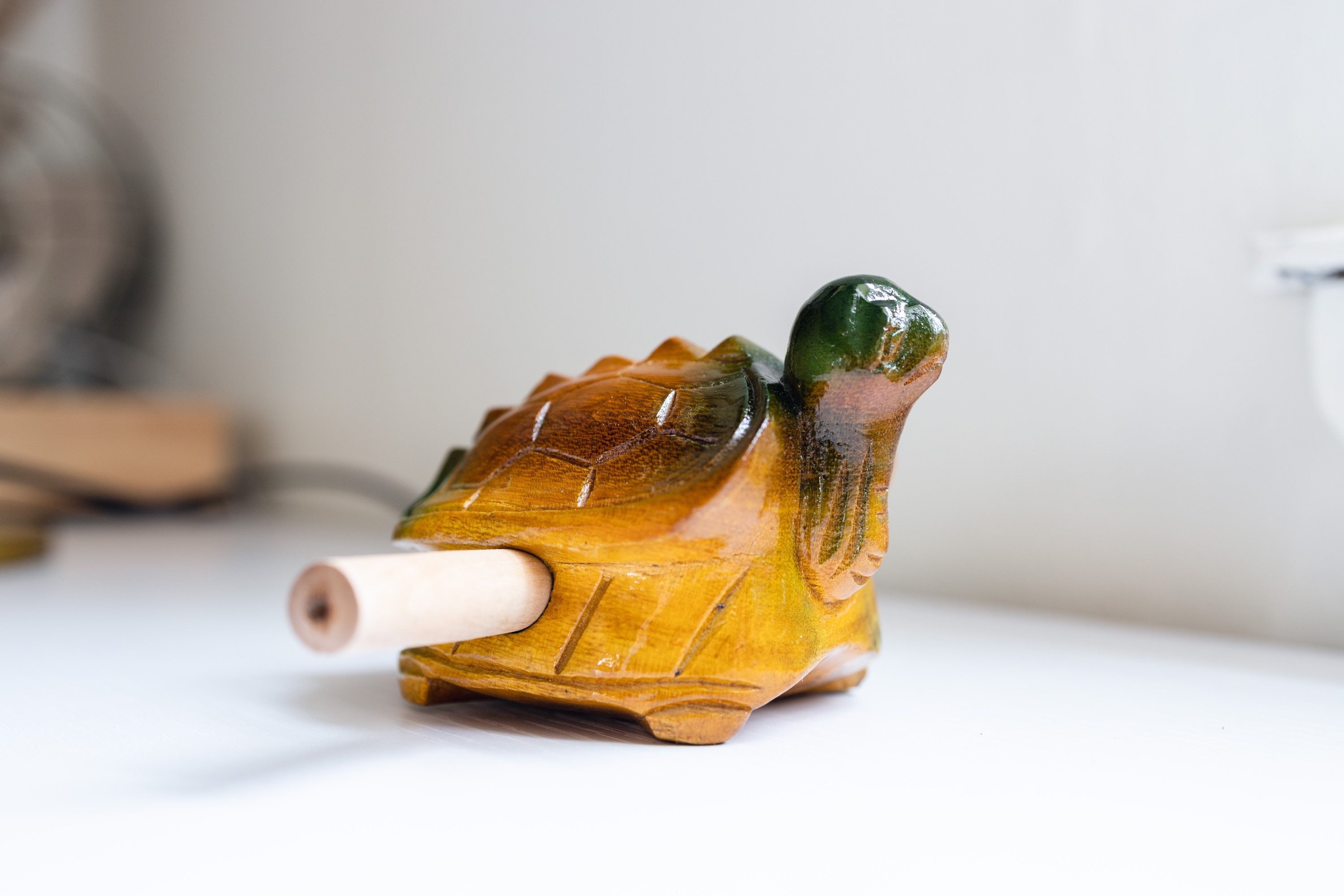 Wood Turtle Guiro Musical Percussion Instrument - Etsy