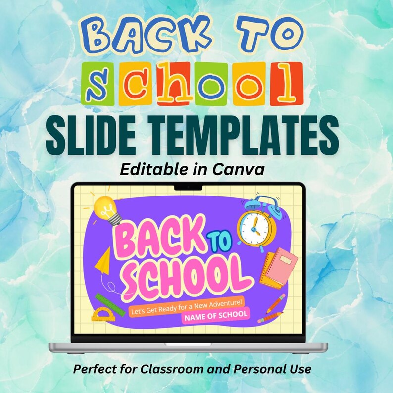 Meet the Teacher Template: Back to School Canva Slides Digital Download ...