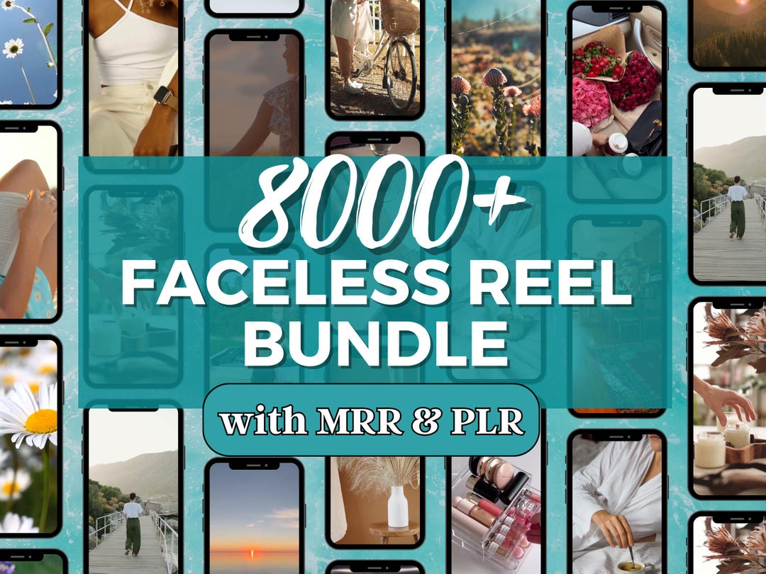 Faceless Video Bundle 8000+ Viral Social Media Videos Creators and ...