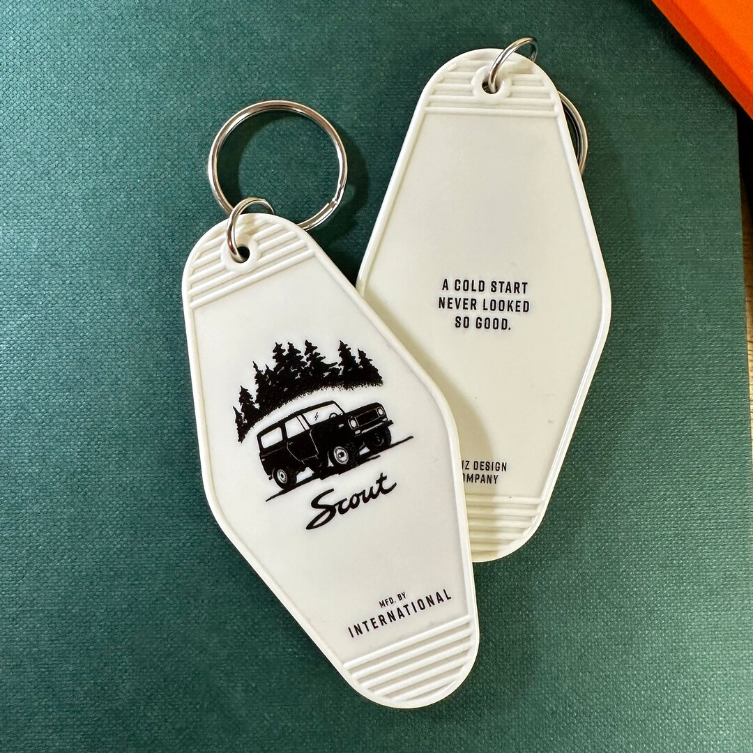 Vintage Scout Motel Keychain - International Scout 80 800 - Etsy