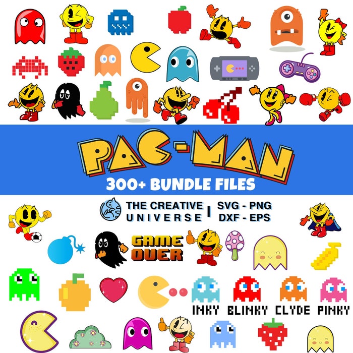 Pacman Design - Etsy