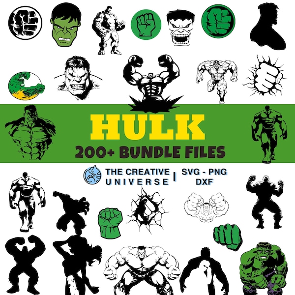 Hulk Svg - Etsy